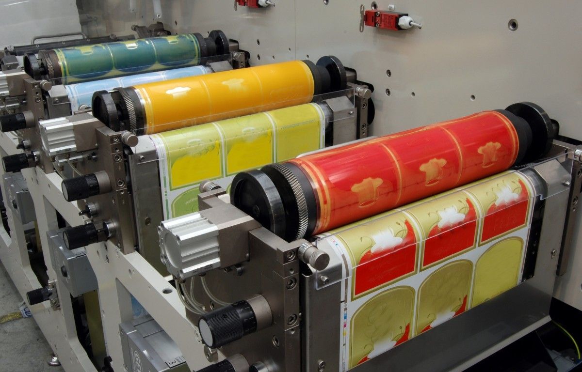 Product Label Printing What s Flexo Printing Impression Label